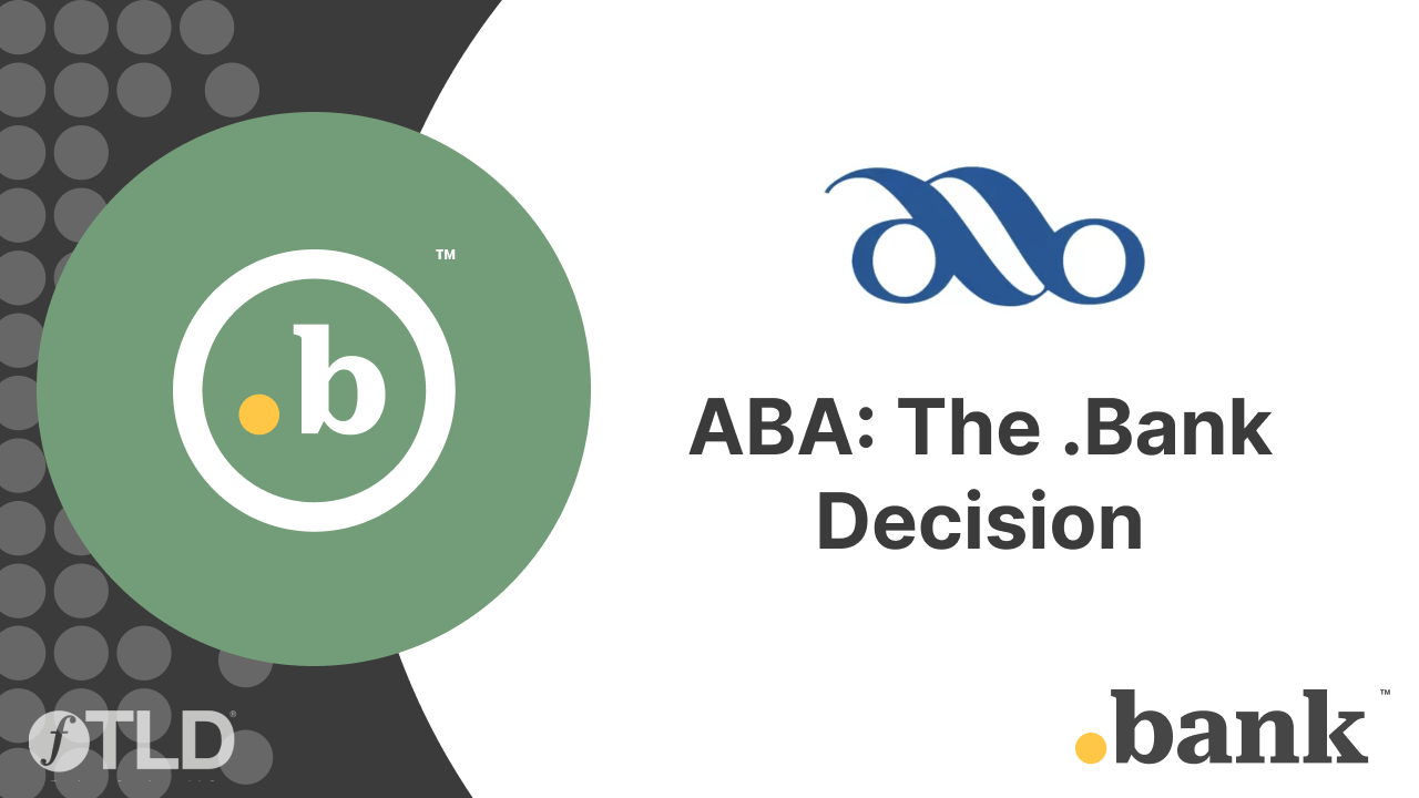ABA: The .Bank Decision | Register.bank